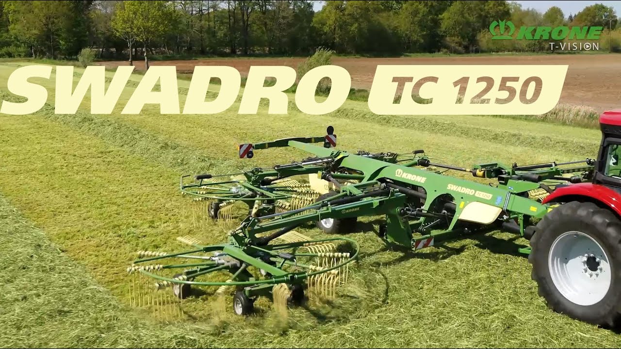 KRONE Swadro TC 1250 –The entry-level professional - YouTube