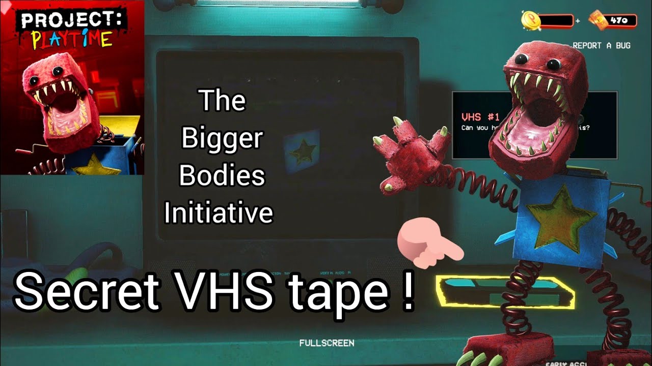 Project Playtime secret VHS tape - YouTube