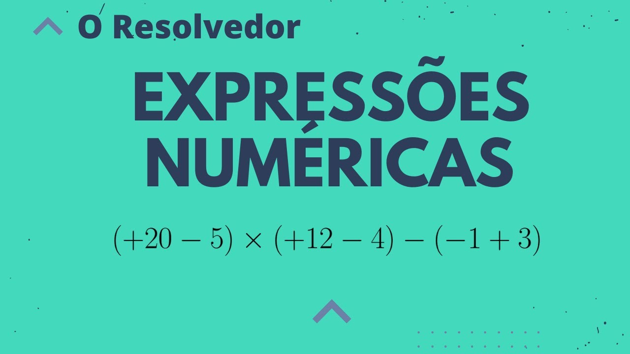 3 Exerc cio Resolvido Express o Num rica 20 5 x 12 4 1 3 YouTube
