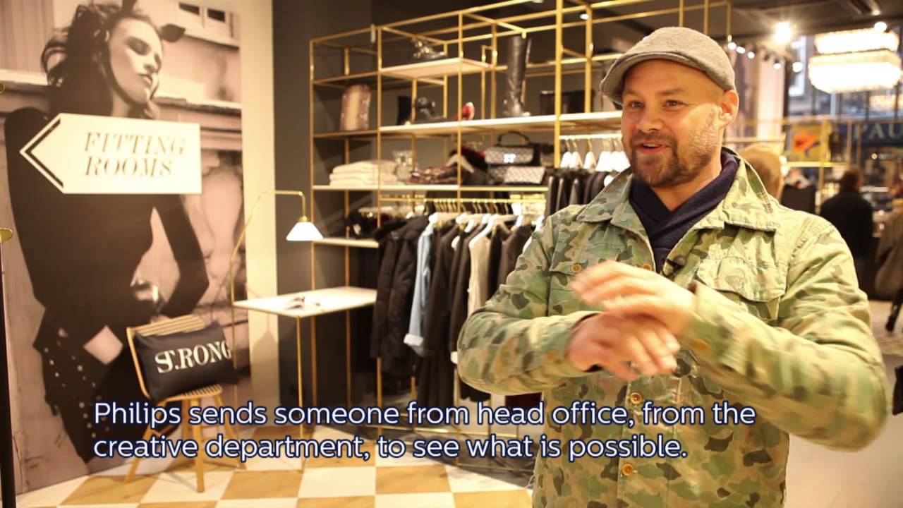 Philips LED lighting in SuperTrash Flagship Store - Amsterdam, the ...