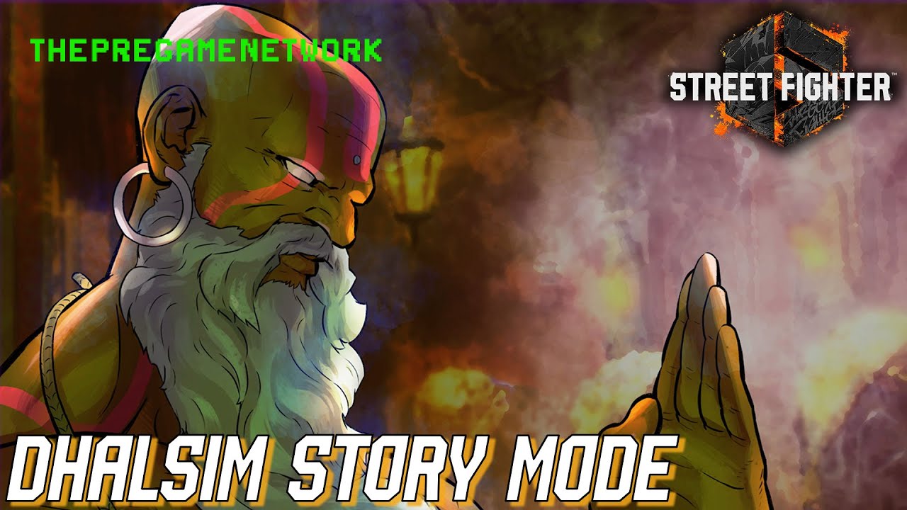 Street Fighter 6 - Dhalsim Story Mode (Full) - YouTube
