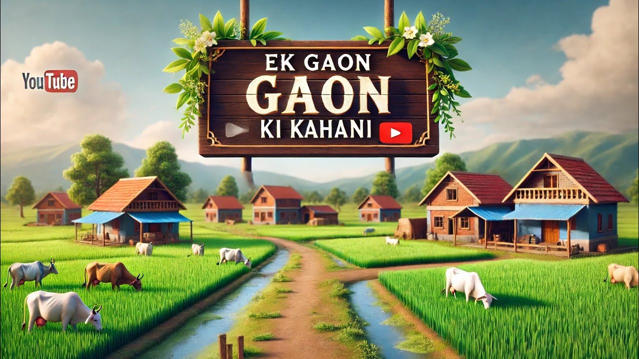 ek gaon ki kahani // child story // kidssp2 #kids - YouTube