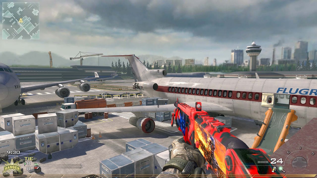 MW2/IW4X Terminator Themed Spas 12 Custom Camo - YouTube