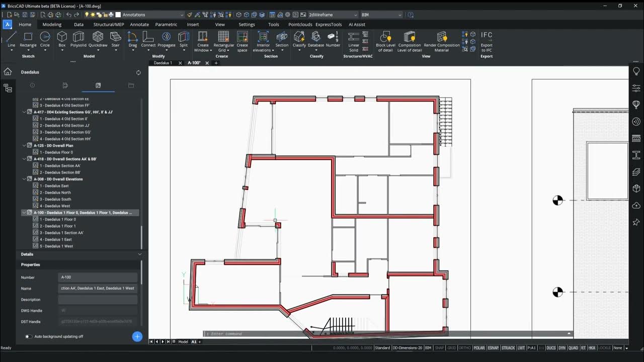 BricsCAD BIM V23 - Sheet creation Improved - YouTube