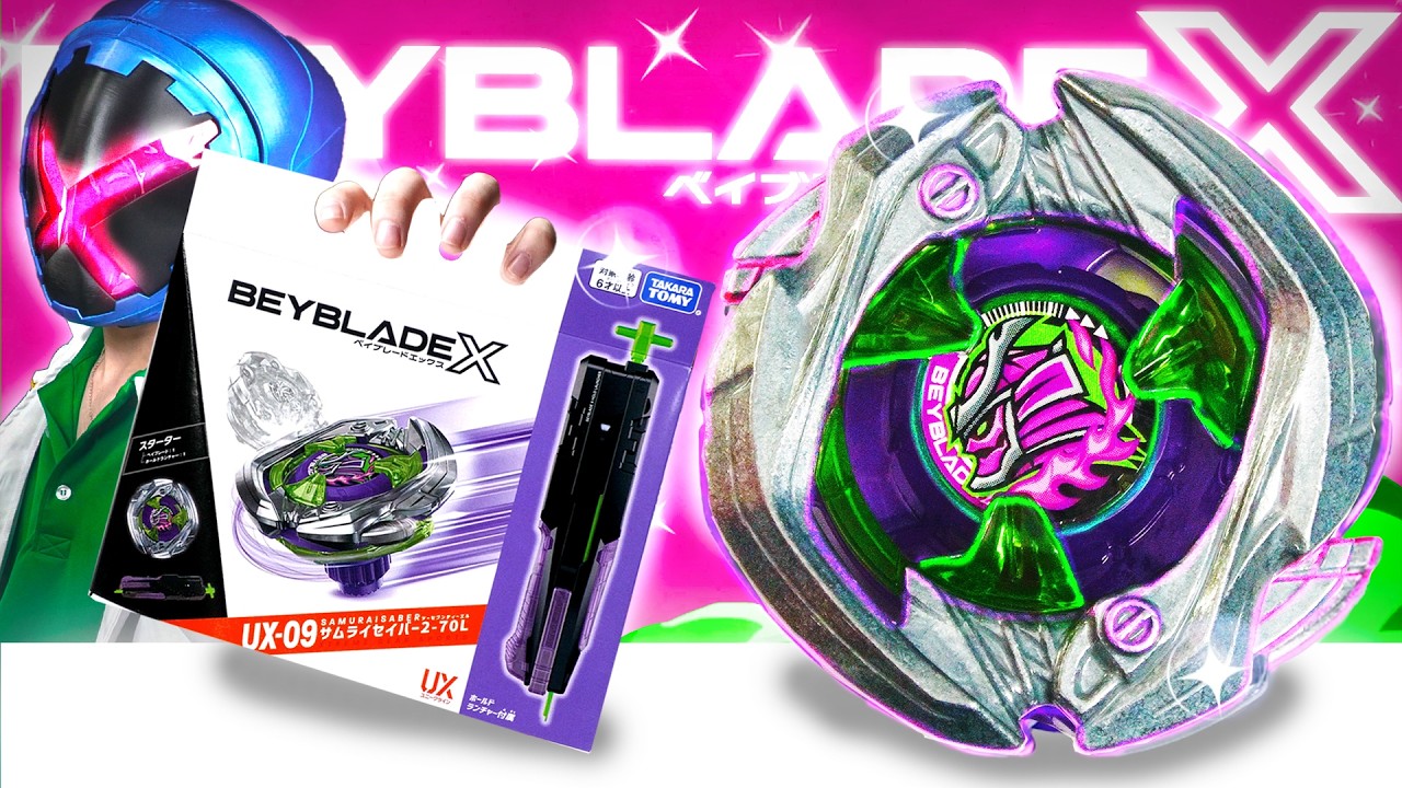They Put ONE-HIT KILL In Beyblade X... Samurai Saber 2-70L UNBOXING ...