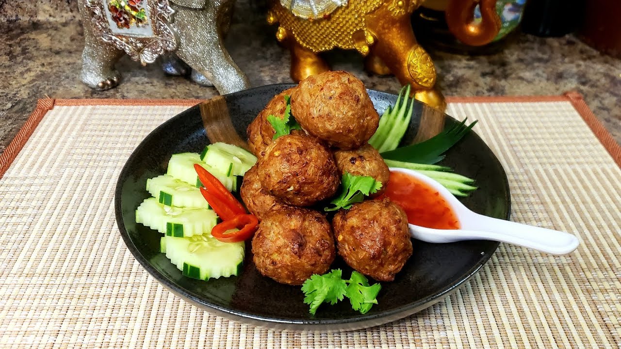 Thanksgiving 🦃 Special ~ Thai Style Meatballs Recipe ~ Episode 310 ...