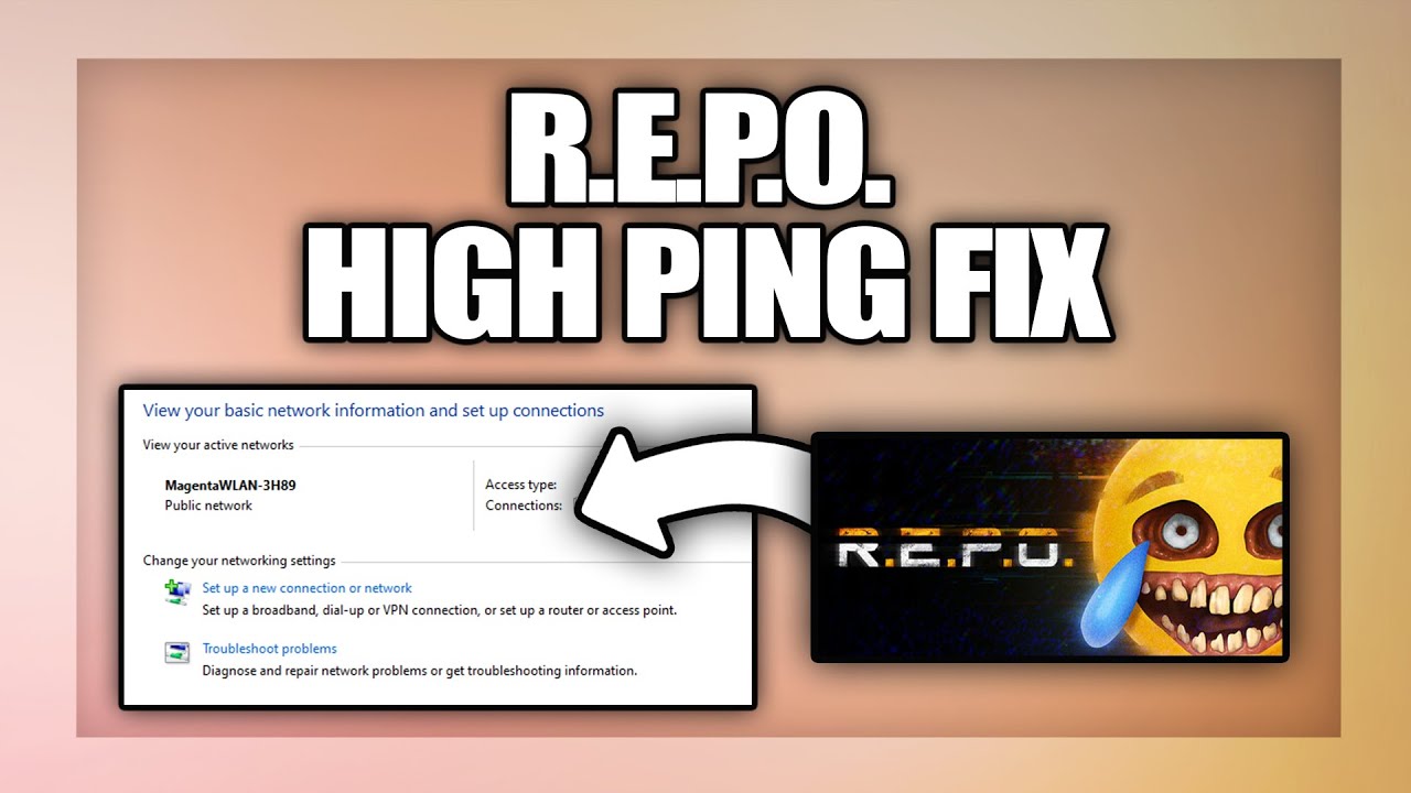 R E P O how to fix High Ping or network connection lost - Tutorial ...