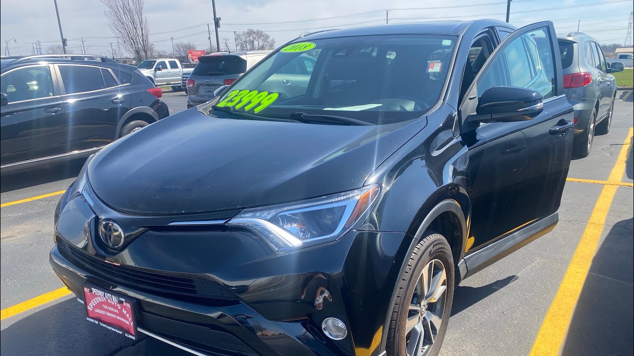 2018 Toyota RAV4 XLE Horn - YouTube