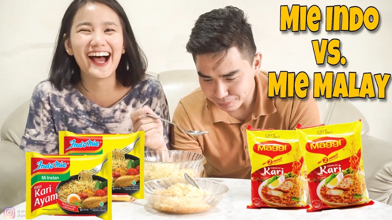 MUKBANG Indomie vs Maggie | Arvhie & Jesi - YouTube