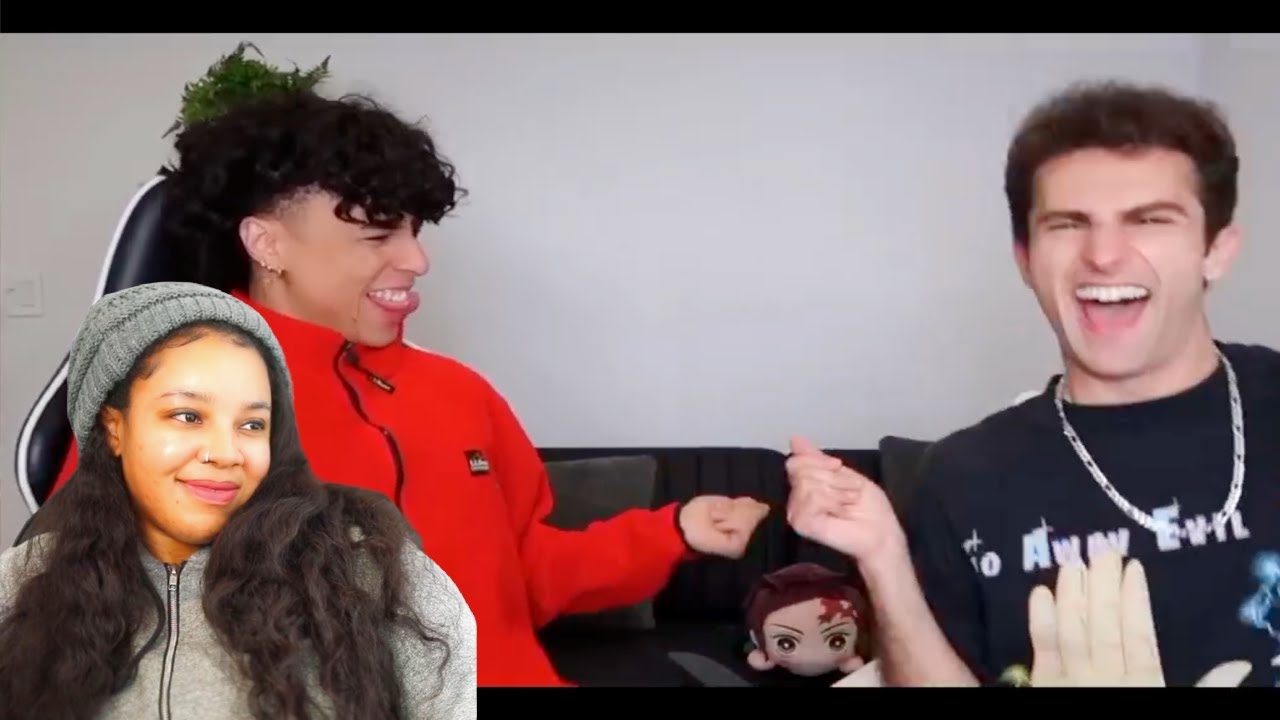 Larray & Issa - IF YOU LAUGH, YOU LOSE | Reaction - YouTube