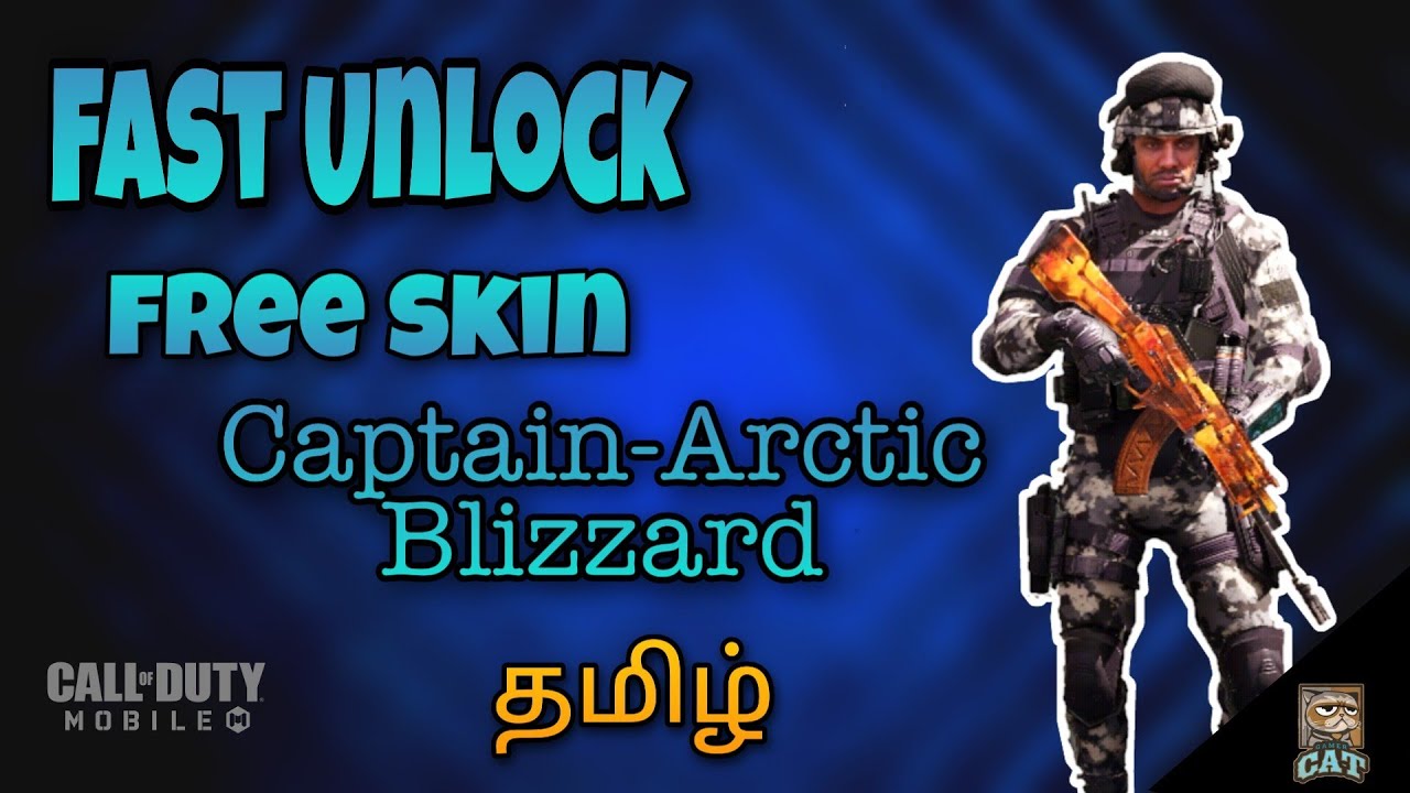 How to Unlock fast *free skin* Captain-Arctic Blizzard in codm + step ...