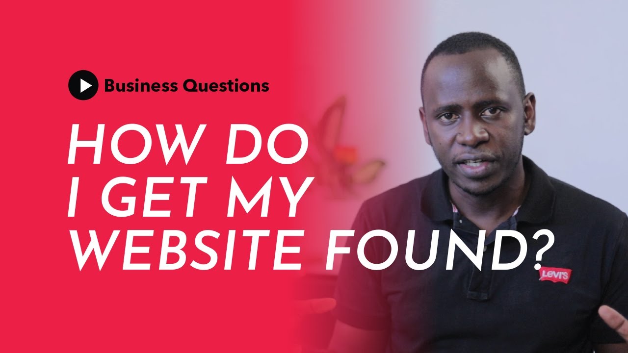 How do I get my website found - YouTube