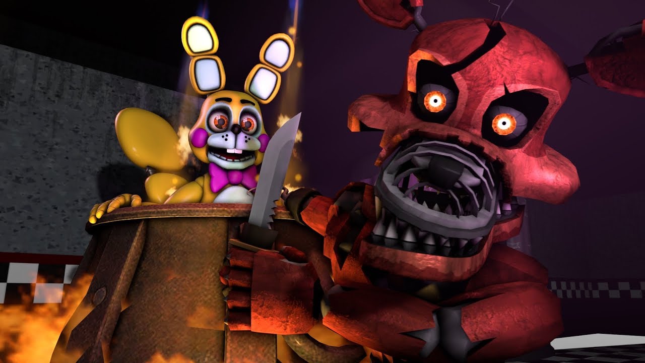 Nightmare Foxy Cooks Ace Squirrel - YouTube