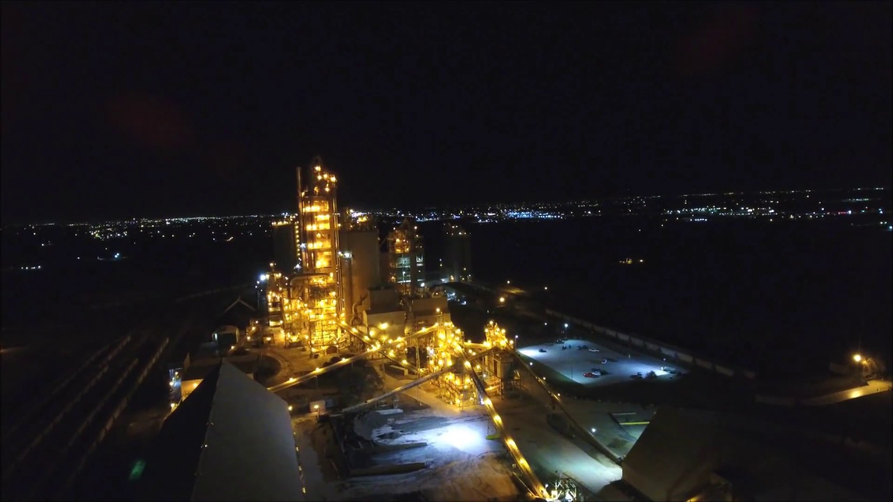 Cement at Night - YouTube