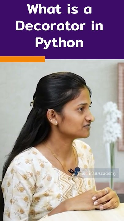Python Interview Question | What Is a Decorator In Python? | #shorts #kiransir #pythonqestion ...