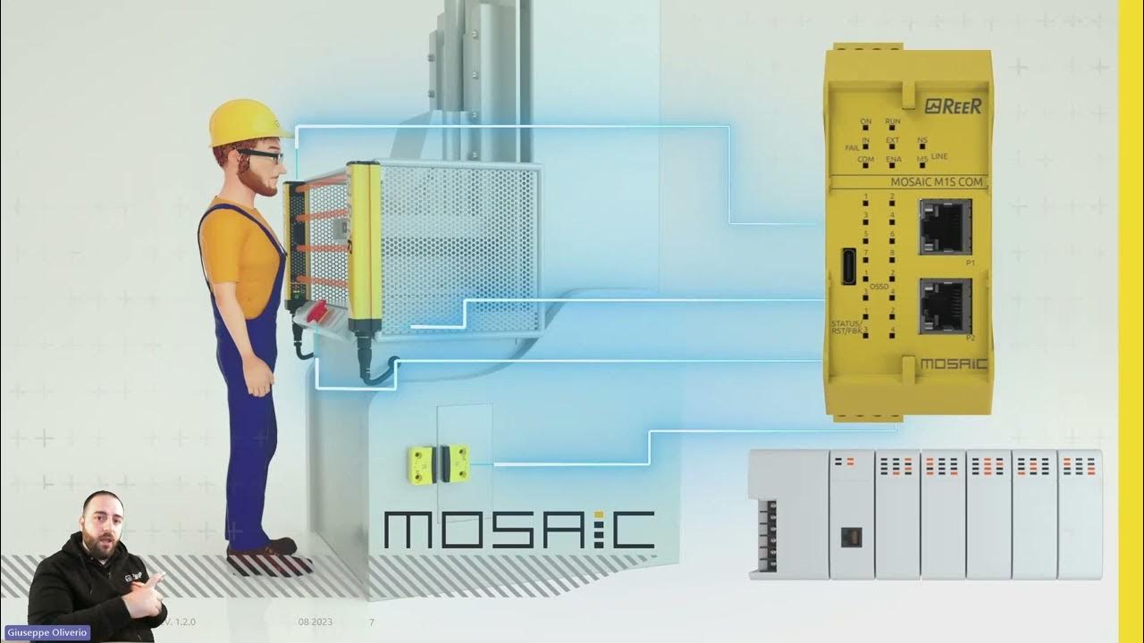 Webinar: Mosaic Modular Safety Integrated Controllers - Range overview - ReeR Safety - YouTube