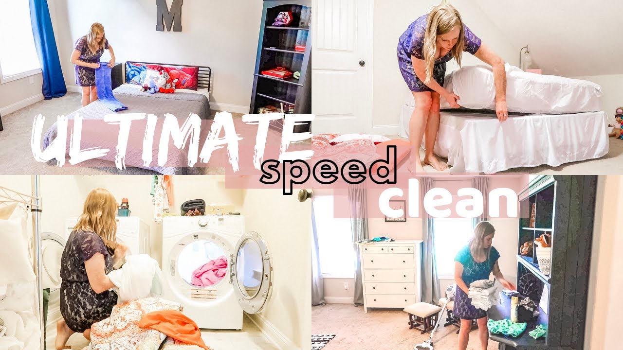 NEW! ULTIMATE SPEED CLEAN BEFORE COMPANY - YouTube