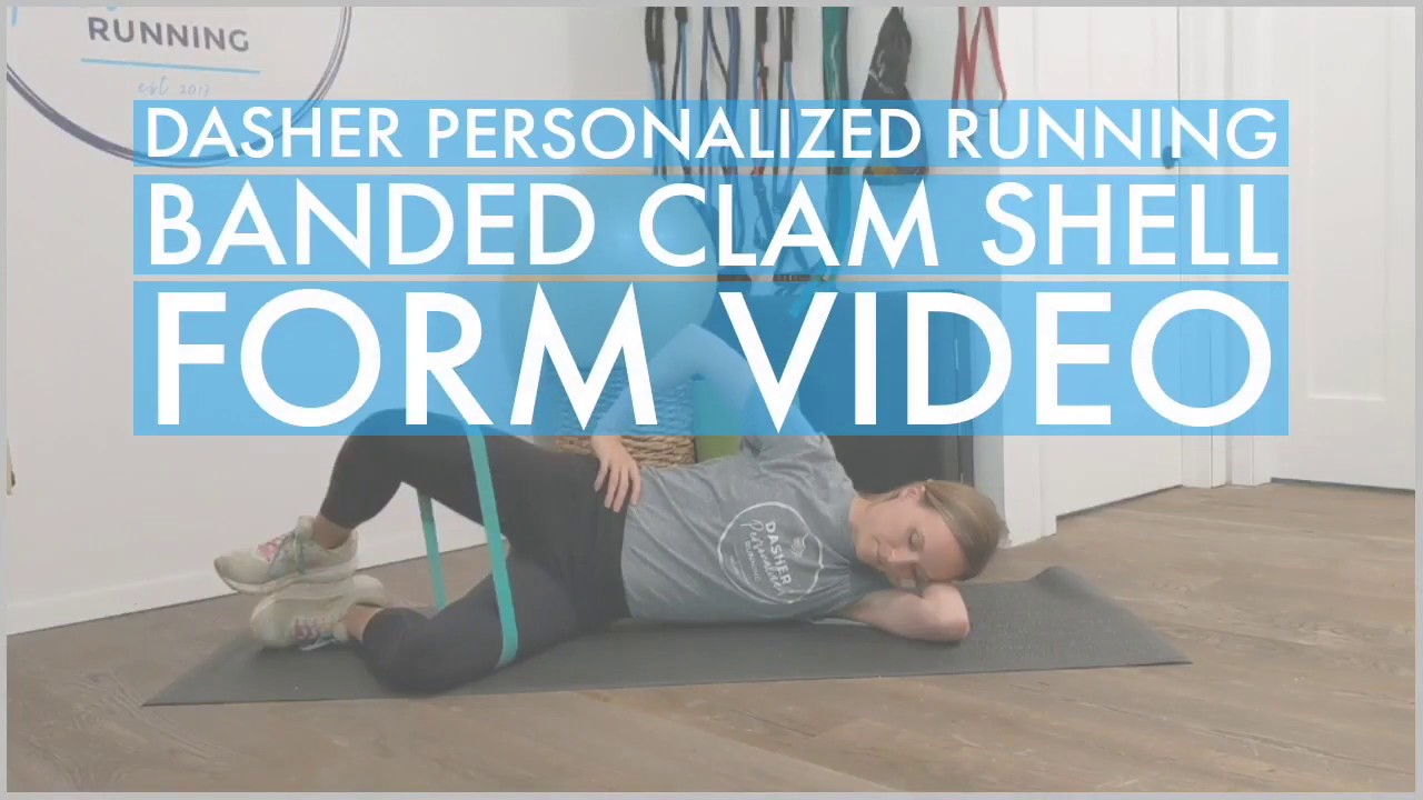 How to Correctly Perform the Banded Clam Shell - YouTube