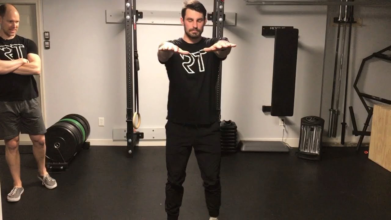 Fukuda Step Test - YouTube