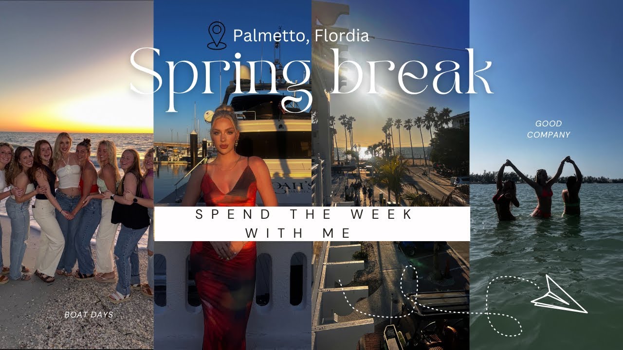 Spring Break Vlog | Palmetto, Florida 🐚🐠🌞 - YouTube