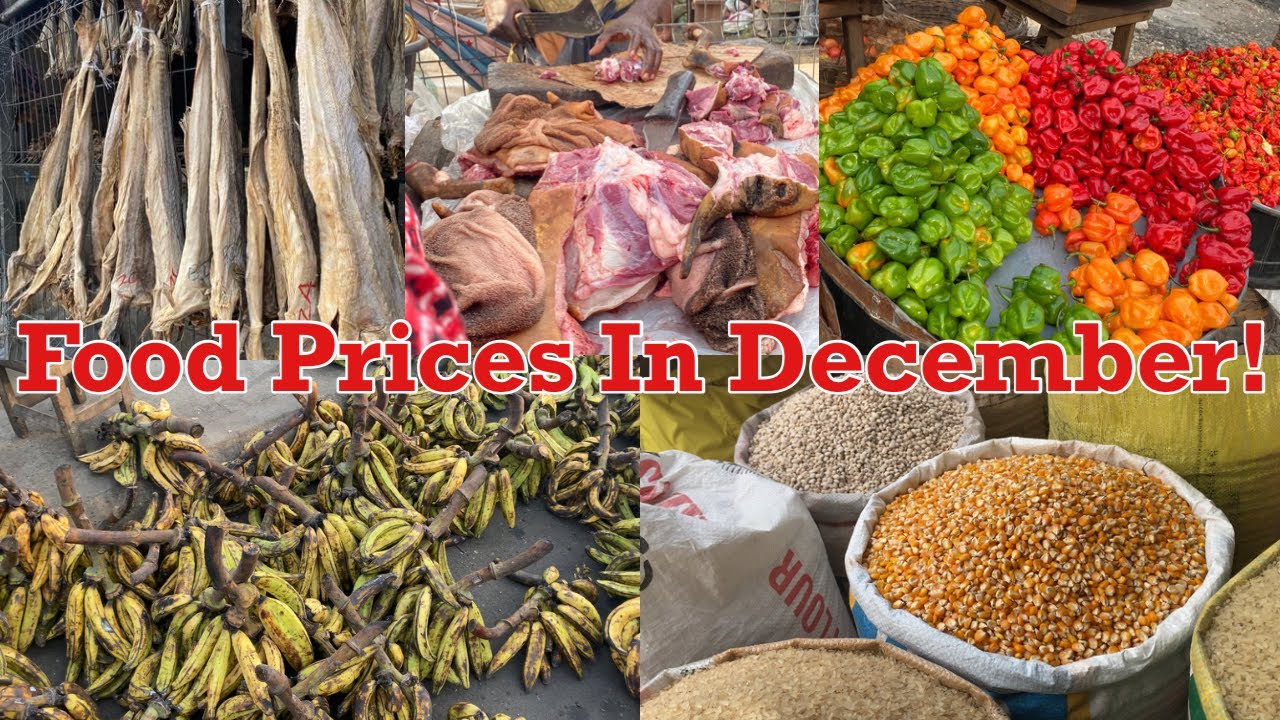 Nigerian Food Market In December 2022|| Food Market In December - YouTube