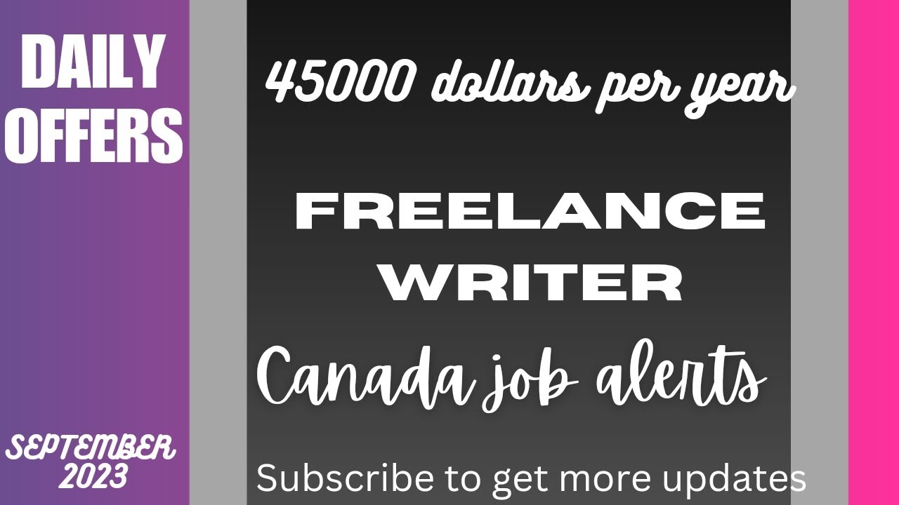 45000 Per Yr Salary Content Writer Canada Job Male Female Both 45000-per-yr-salary-content-writer-canada-job-male-female-both