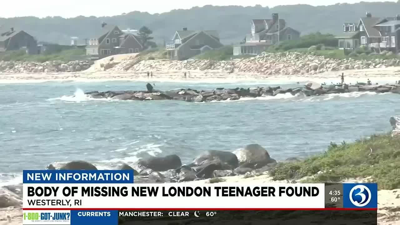 Missing New London teen’s body recovered after drowning near Westerly ...