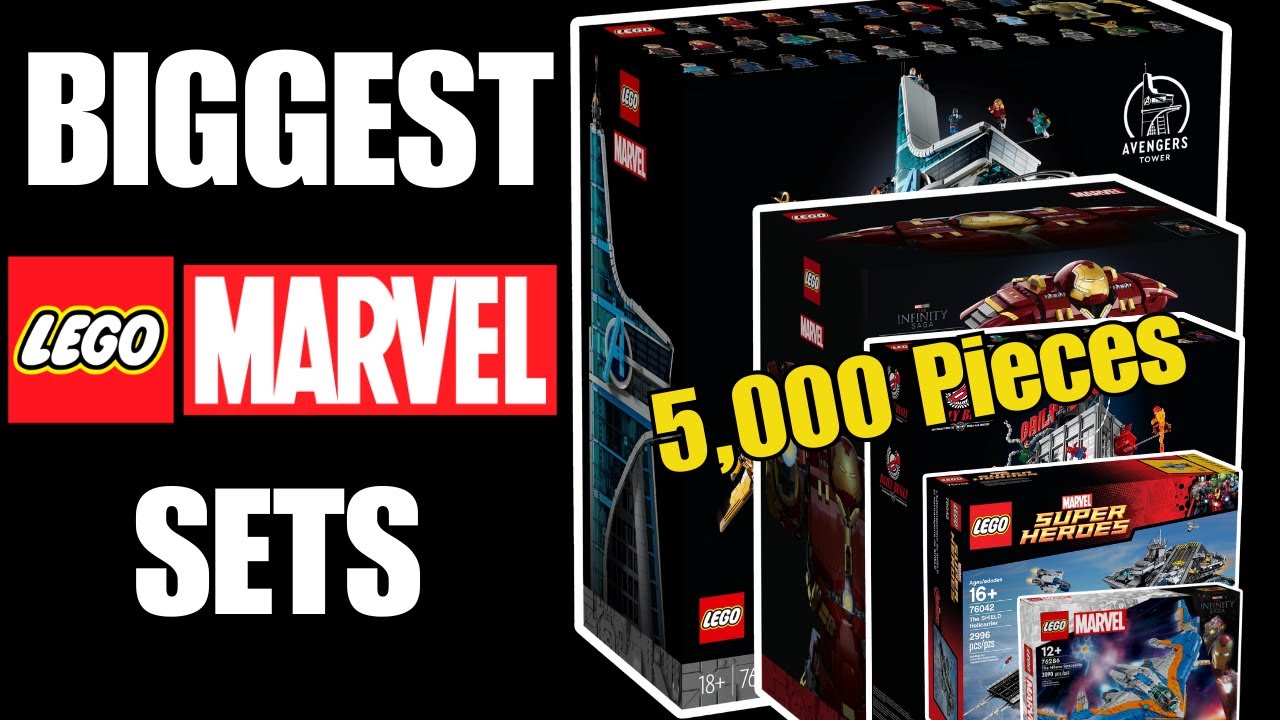 What Are the BIGGEST LEGO Marvel Sets Ever Made? - YouTube