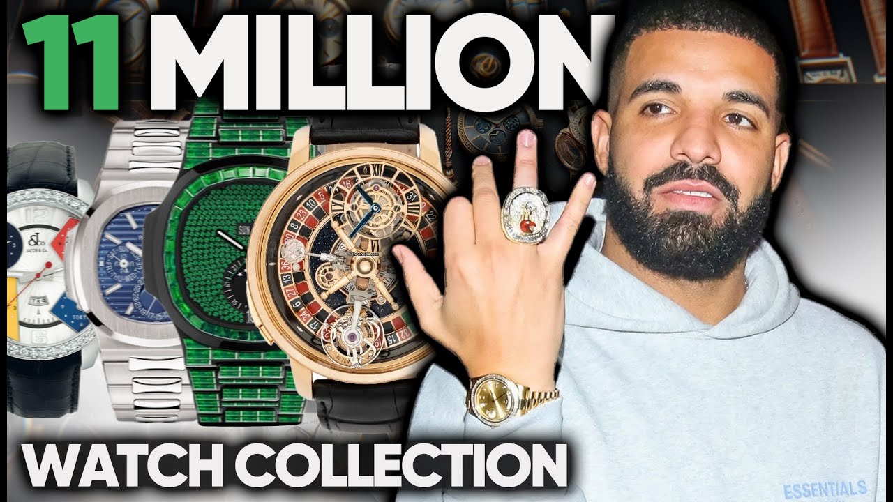 Drake's $11 Million Watch Collection! - YouTube