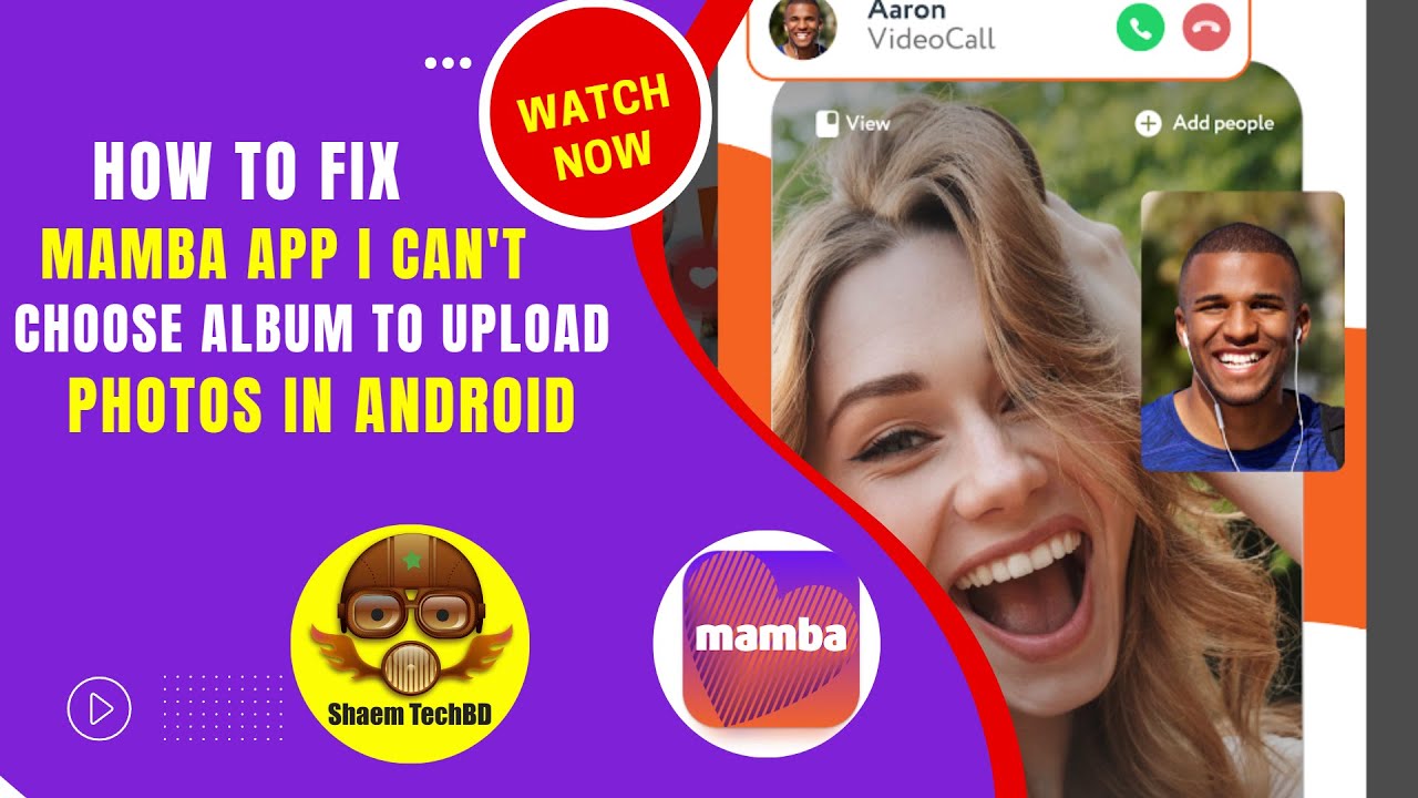 How to Fix Mamba App I can't choose album to upload photos on android in Android After New ...