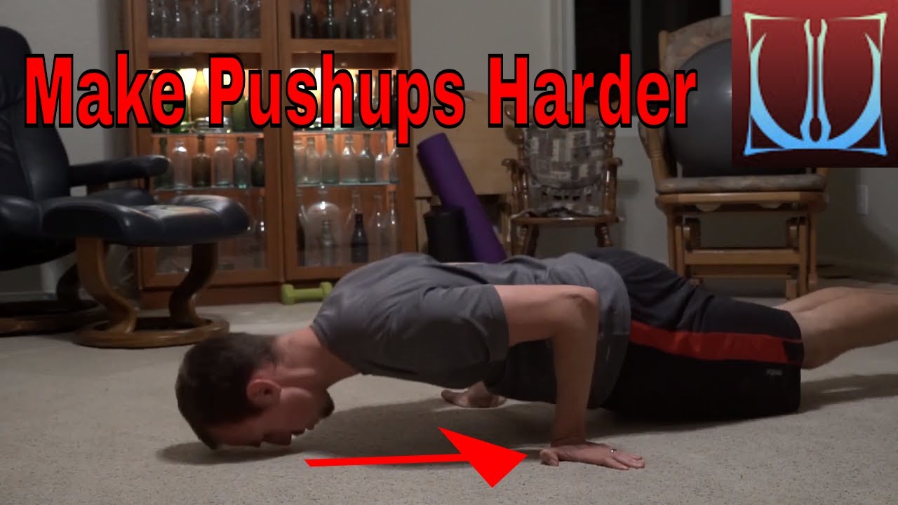 How to Make Push-ups Harder | Planche Progression - YouTube