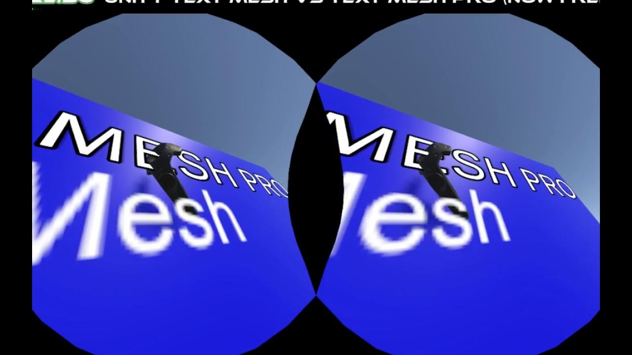 Unity - TEXT MESH vs TEXT MESH PRO (NOW FREE!) - YouTube