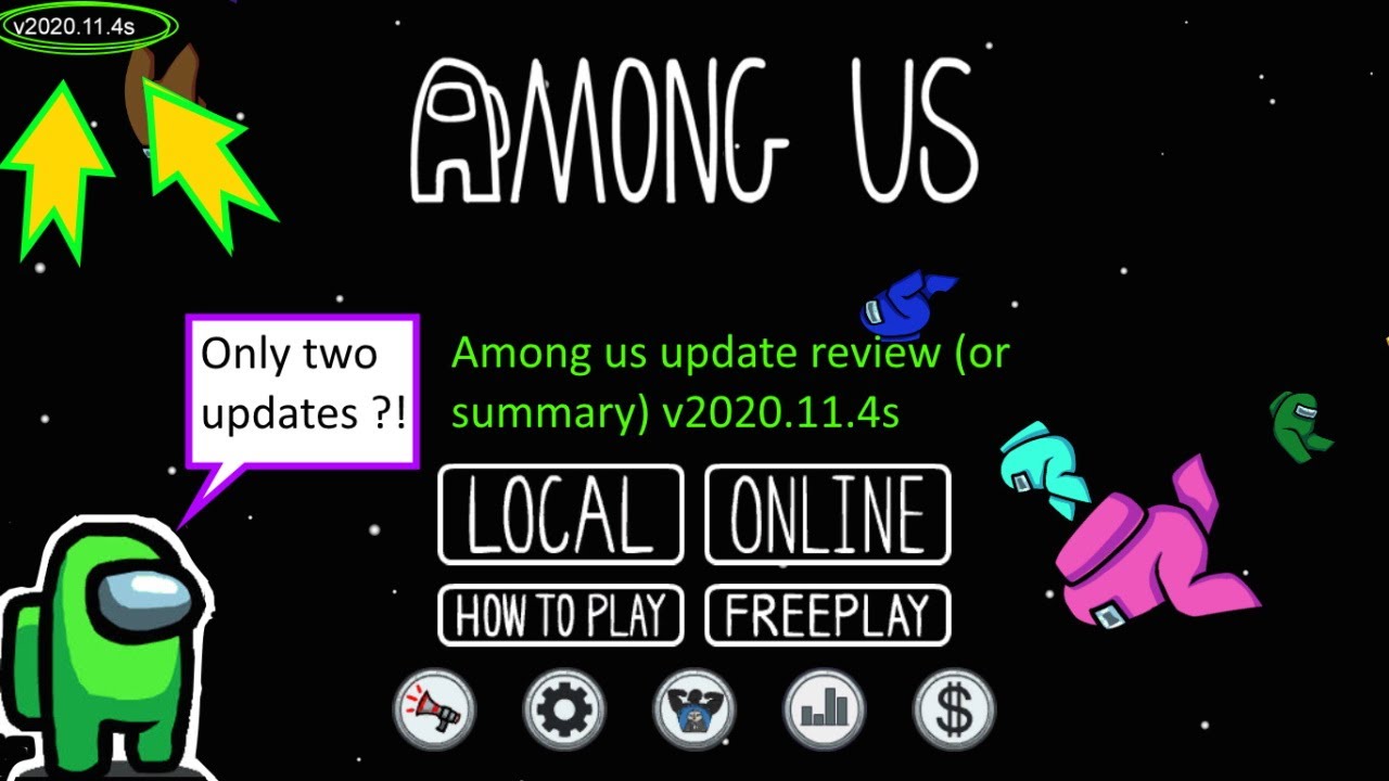 AMONG US NEW UPDATES REVIEW (Version.11.4s) - YouTube