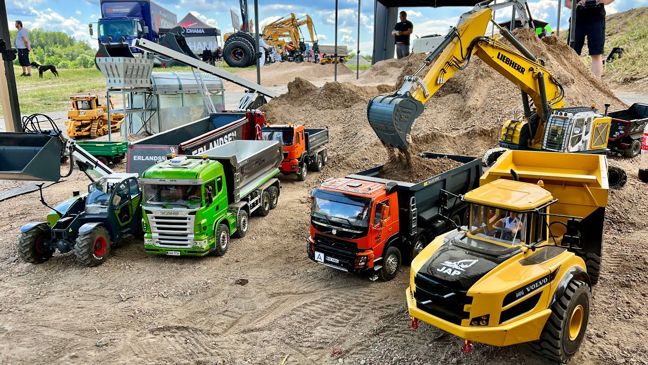 RC Excavators, Wheel Loaders, Heavy Transports, RC TRUCK And ...