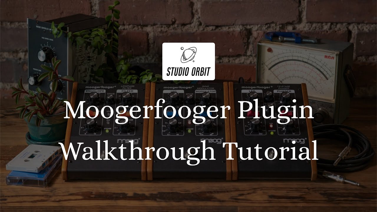 Moog Moogerfooger VST Plugin (Tutorial) - YouTube