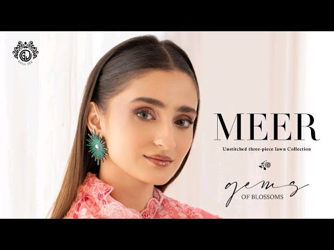 MEER BY GULL JEE VOL 1 LUXURY DIGITAL PRINTED EMBROIDERED LAWN COLLECTION - YouTube