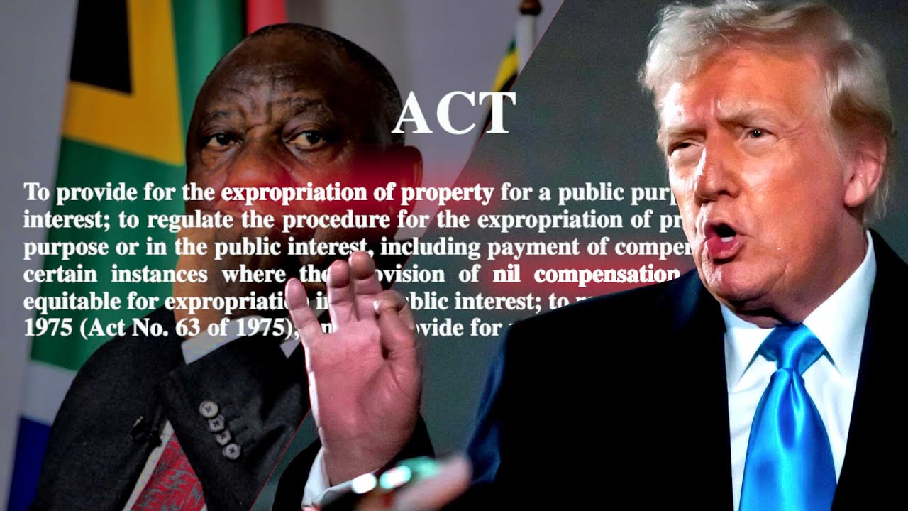 Understanding the Expropriation Act, and Trump's reaction - YouTube