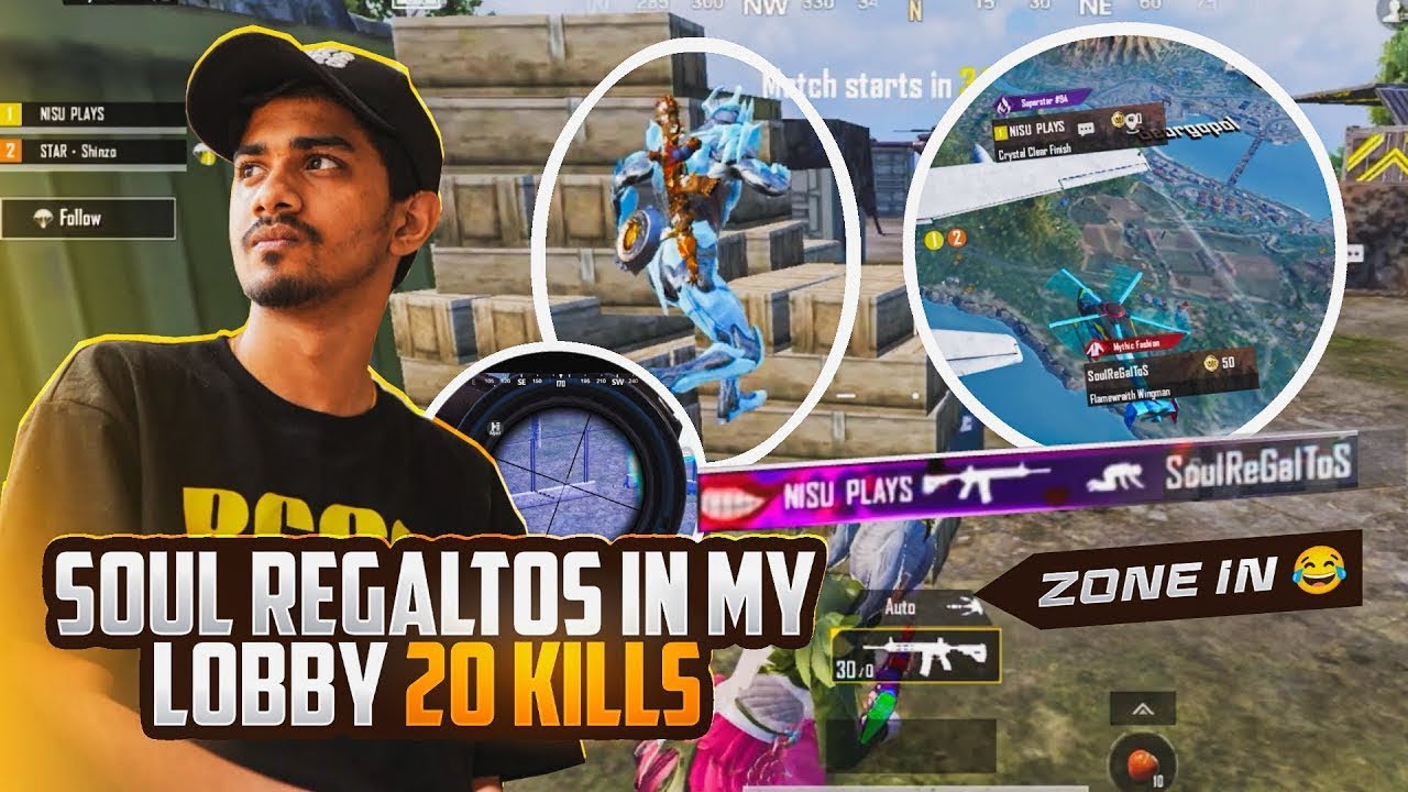 @soulregaltos9810 in My Lobby 😍 | 20 kills | Duo Conquror Lobby | soul ...