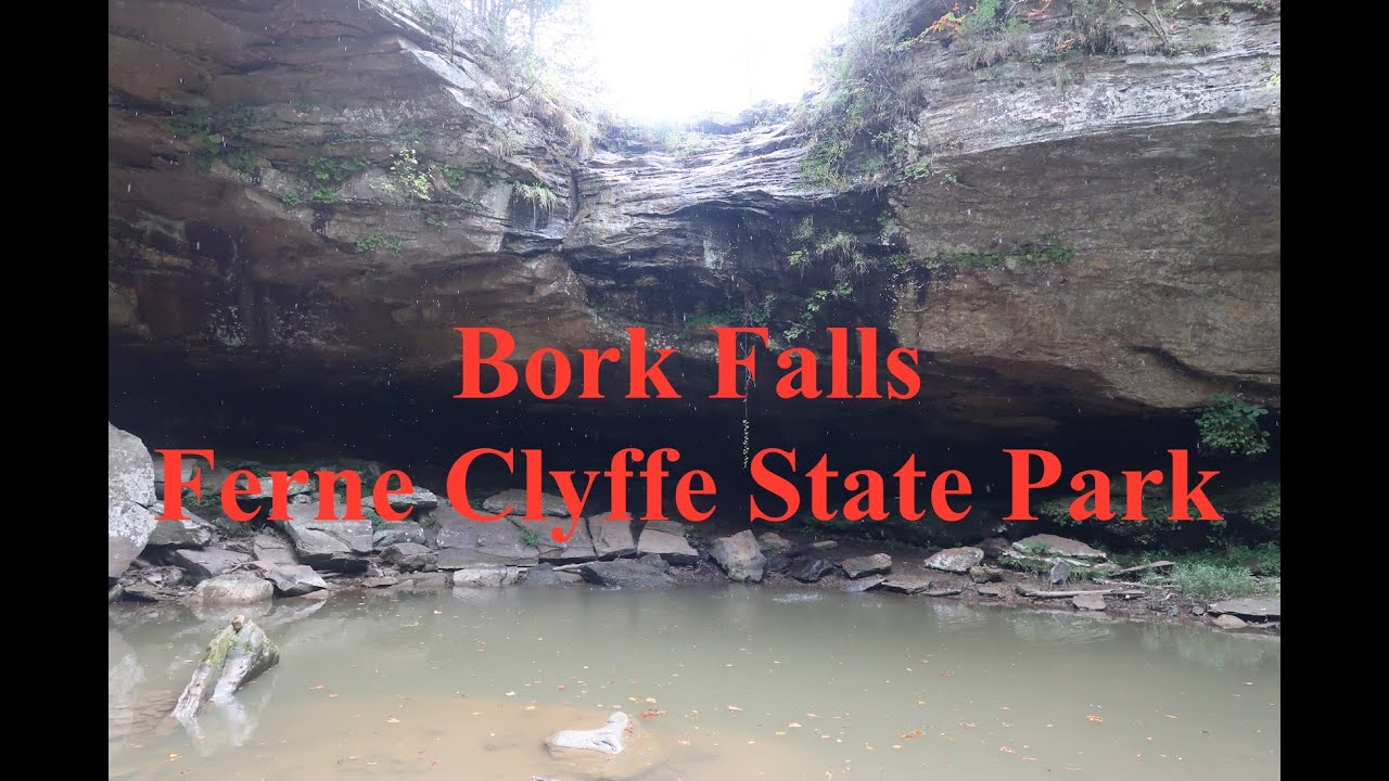 Bork's Falls, Ferne Clyffe State Park: Oct 2021 - YouTube