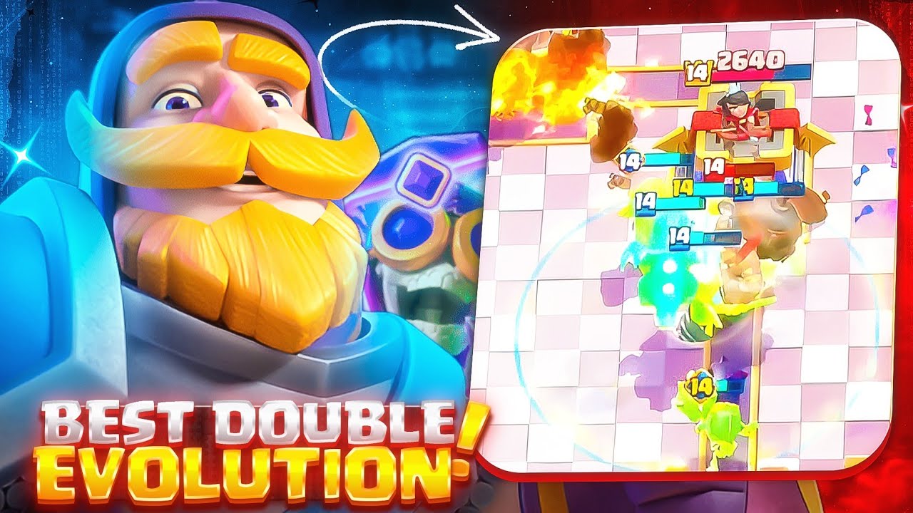 THE BEST DOUBLE EVOLUTION COMBINATION FOR GOLEM DECK🏆 - THERE IS NO ...