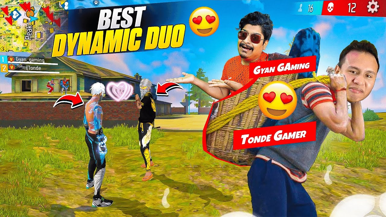 Best Dynamic Duo in Free Fire 😍 Gyan Bhai & Tonde Gamer - YouTube