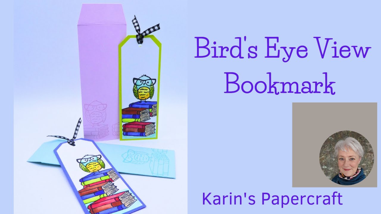 Make a cute bookmark with its own gift envelope with room for a book ...