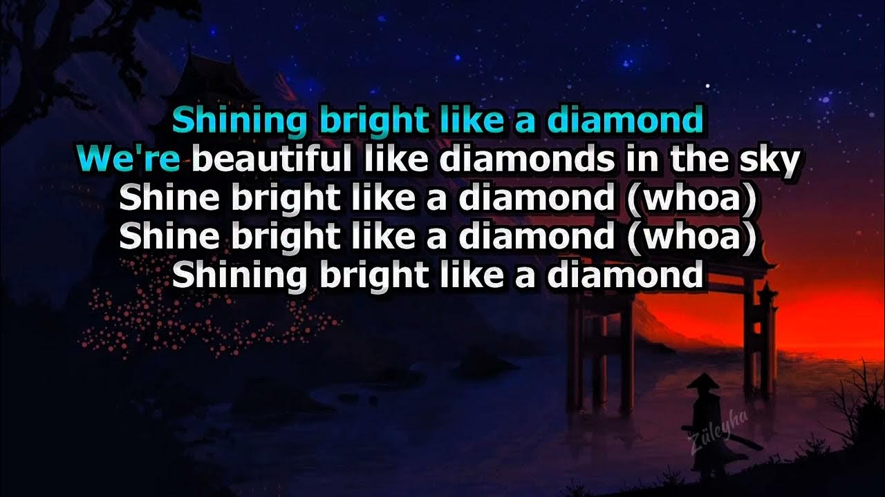 Rihanna Diamonds Lyrics Karaoke - YouTube Music