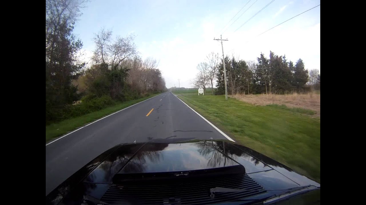 Gopro mustang ride along pt 1 - YouTube