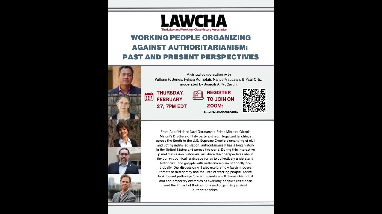 Working People Organizing Against Authoritarianism: Past and Present ...