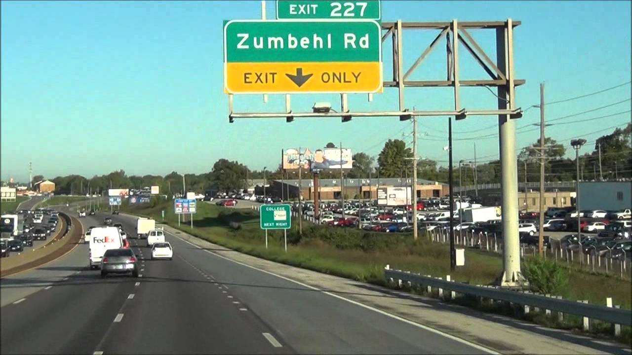 Missouri - Interstate 70 West - Mile Marker 232-220 (9/18/12) - YouTube