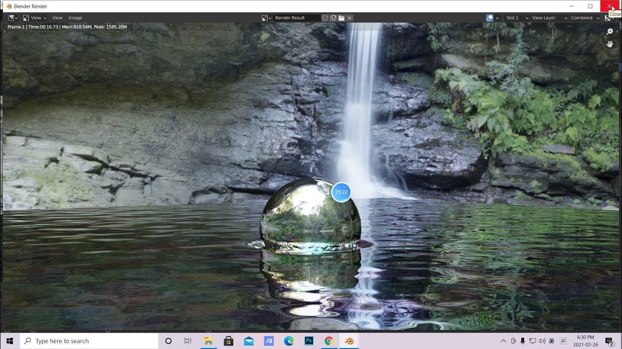 Blender 2.92 Chinese tutorial: Music Visualizer With Waves in Blender. 波浪音乐可视化中文教程 - YouTube