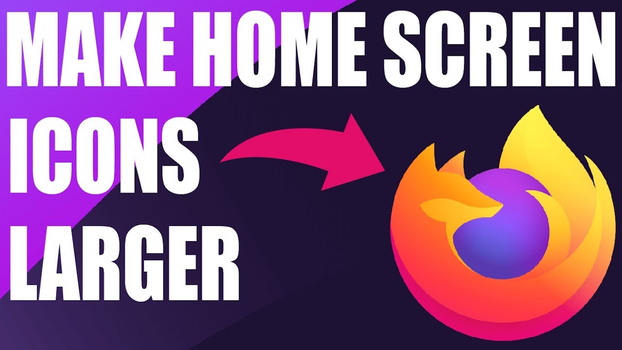 Fix Firefox Home Page New Tab Small Icons And Text in 2025 - YouTube