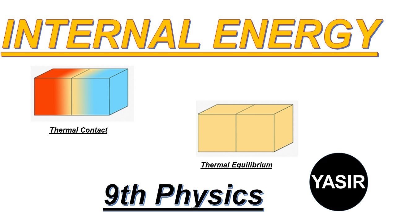 Internal Energy |9th Physics, Ch #8, Lec #3 | Yasir Ali - YouTube