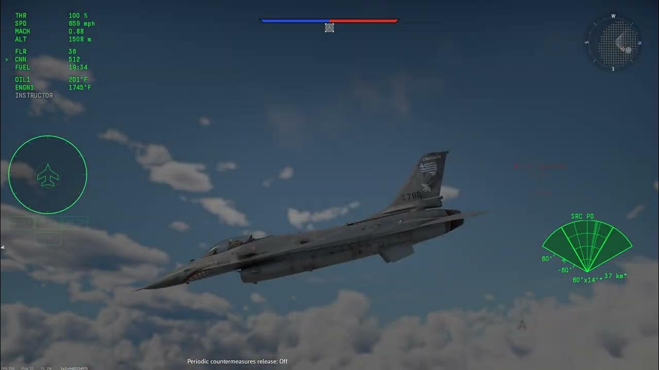 War Thunder AIM-9M Evasion - YouTube